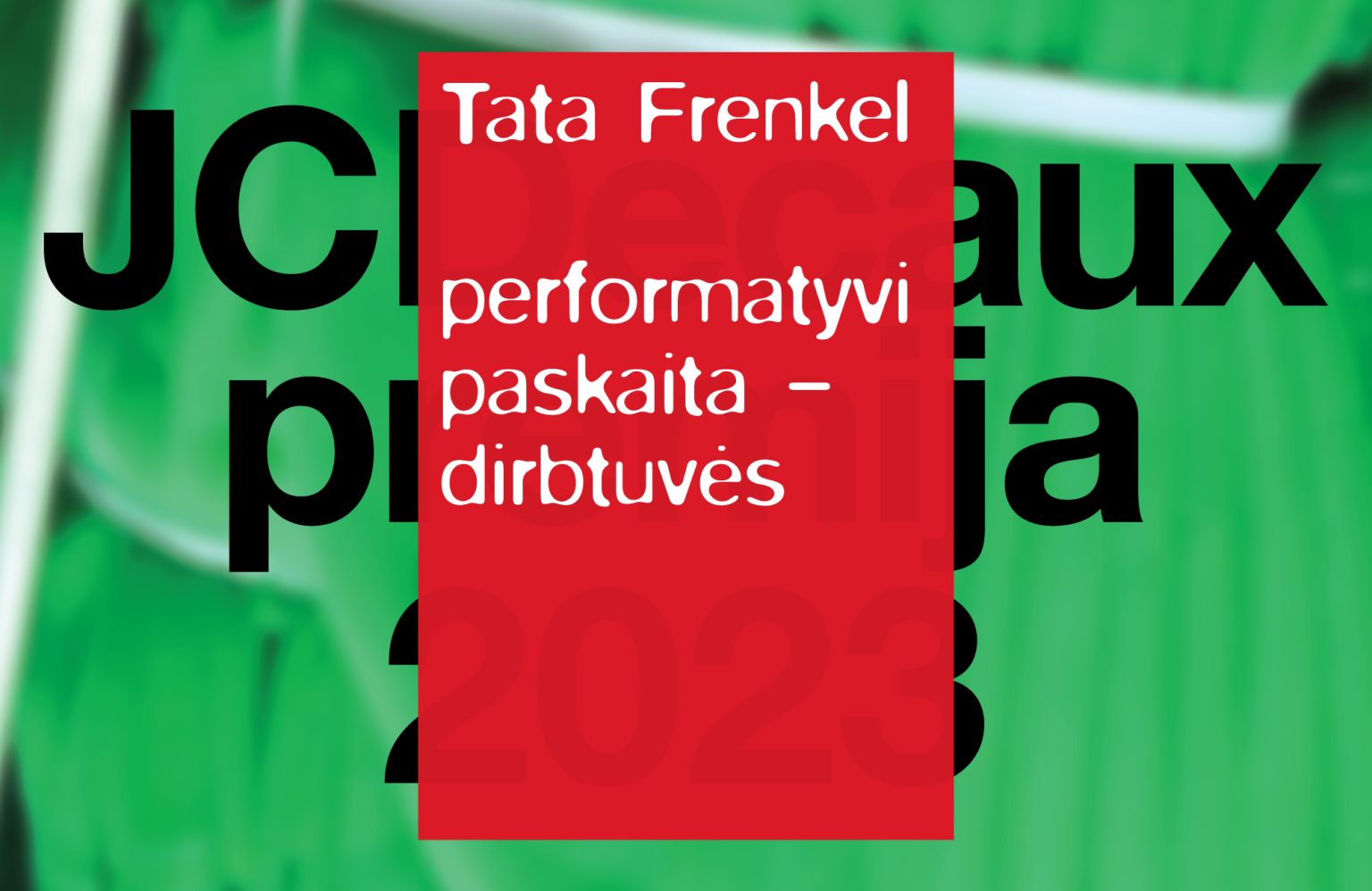 Tata Frenkel’s performative lecture-workshop How One Becomes Antenna ...